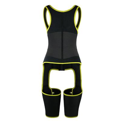 Cina Cinghie di cuoio regolabili di Cincher della vita piena del corpo del regolatore 6XL della coscia del neoprene in vendita