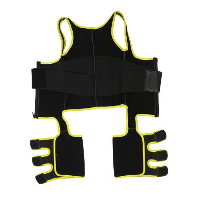 Cina Cinghie di cuoio regolabili di Cincher della vita piena del corpo del regolatore 6XL della coscia del neoprene in vendita