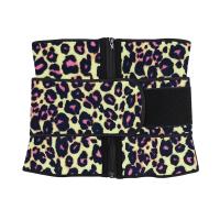 China Single Belt Leopard Print Waist Trainer for sale