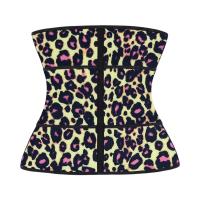 China Single Belt Leopard Print Waist Trainer for sale