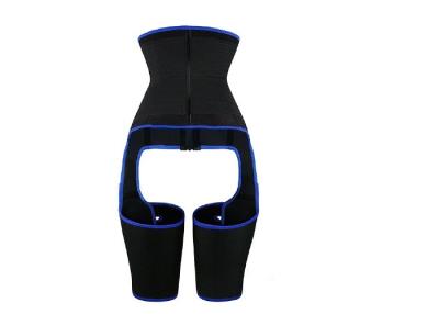 China Double Band Waist Trainer With Thigh Trimmer Plus Size 5XL 6XL for sale