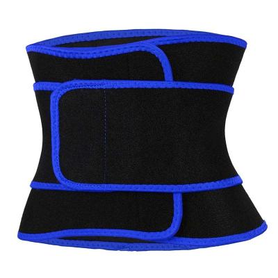 Cina Doppio istruttore Sweat Belt della vita di allenamento della cinghia del regolatore della vita del Velcro in vendita