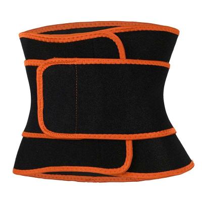 Cina Doppio istruttore Sweat Belt della vita di allenamento della cinghia del regolatore della vita del Velcro in vendita
