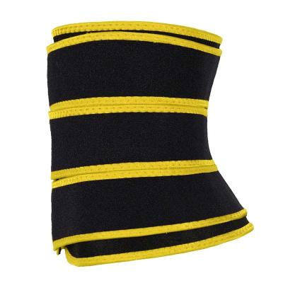 China Espartilho de Black And Yellow do instrutor da cintura das correias do neopreno 3 para aplainar da barriga à venda