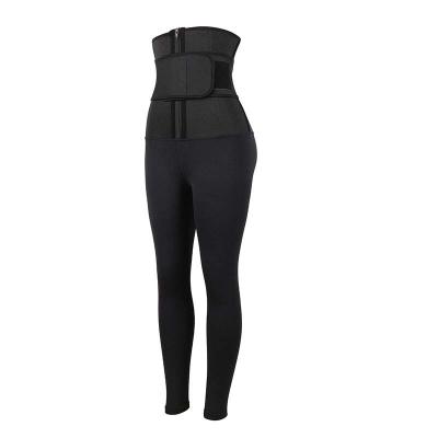 Cina Alte ghette di allenamento di Waisted del singolo neoprene della cinghia con costruito nell'istruttore della vita in vendita