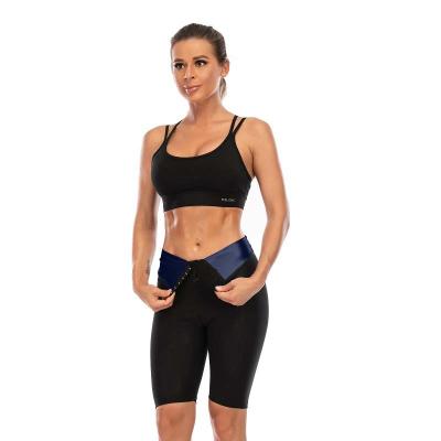 Cina Istruttore Leggings Blue Spalding Body Shaping Yoga Pants della vita dell'occhio del gancio in vendita