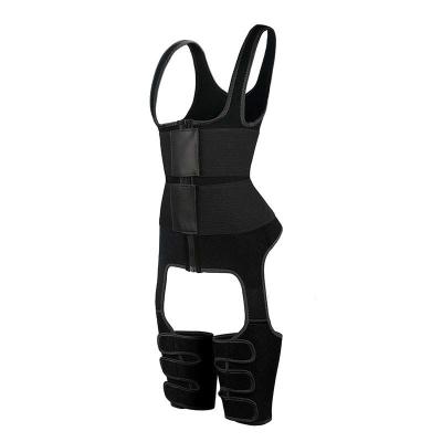 Cina Maglia di sauna del neoprene di due delle cinghie del corpo della vita di Cincher donne piene di sauna in vendita