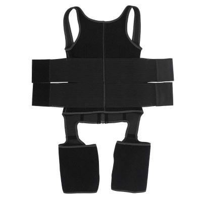 Cina Maglia di sauna del neoprene di due delle cinghie del corpo della vita di Cincher donne piene di sauna in vendita
