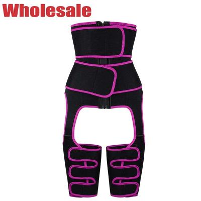 China Neopreen 3 in 1 Taille en Dijriemen van de Beeldhouwerpink three thigh van de Snoeischaarbuit Te koop