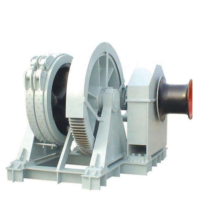 CCS BV LR ABS Certificate Hydraulic Electric Ship Winch Anchor Windlass ...