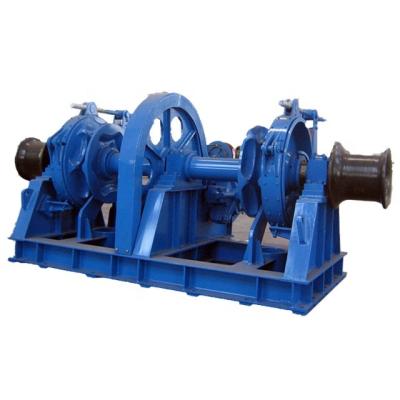 China Hydraulic Manual Anchor Capstan Winch Wire Drawing for sale