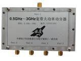 China 0.5 - 3GHz Microwave 4 way power divider with equal amplitude and phase for sale