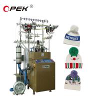 China Opek 365 Pro  Brand Computerized Jacquard  Hat Cap Knitting Machine for sale