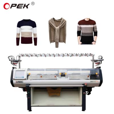 China Double System  Higher Production Flat Collar Knitting Machine in  52 Inch for sale