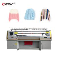China Fully Fashion Automatic Computerized Flat Knitting Machine Single  Double  Three System Sweater for sale