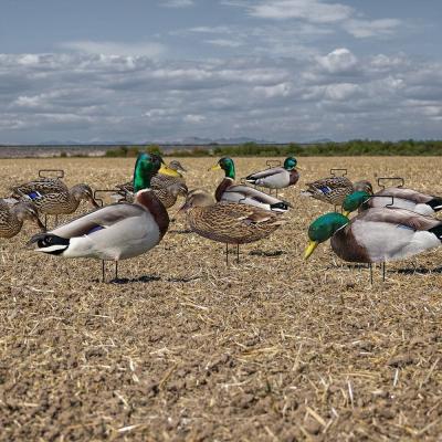 China Custom PP Mallard Silhouette Decoys voor de jacht Waterdicht Anti Reflective Multiple Style Te koop