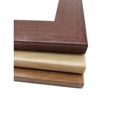 China Custom Logo Modern Gold Plastic Picture Frame Wall Photo Frame Moulding For Home Decor for sale