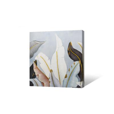 Cina Dipinto a mano a tela con texture dipinto ad olio di fiori astratti in stile moderno per la decorazione del soggiorno in vendita
