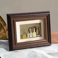 Quality Multi Color Small Painting Frames Nail Free Photo Frames For Home Office Hotel for sale