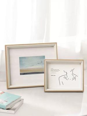 Cina Cornici di pittura multicolore piccole cornici di foto senza unghie per decorazioni alberghiere per ufficio domestico in vendita