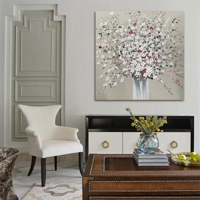 Cina Pittura a olio su tela moderna con texture Pittura a mano su tela Arte murale Dimensioni personalizzate accettate in vendita