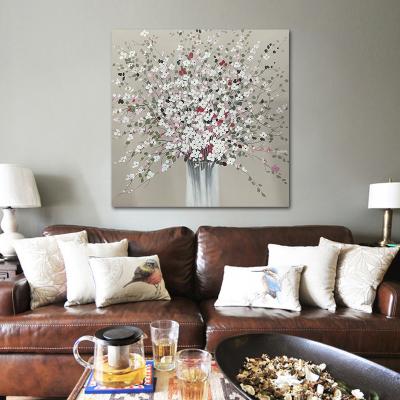 Cina Pittura a olio su tela moderna con texture Pittura a mano su tela Arte murale Dimensioni personalizzate accettate in vendita