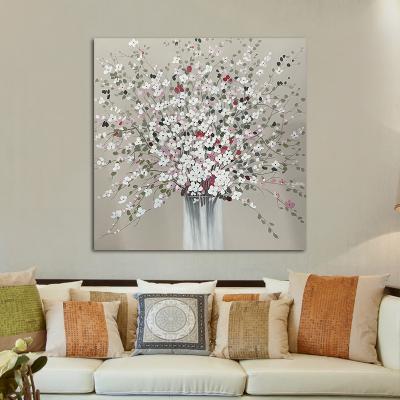 Cina Pittura a olio su tela moderna con texture Pittura a mano su tela Arte murale Dimensioni personalizzate accettate in vendita