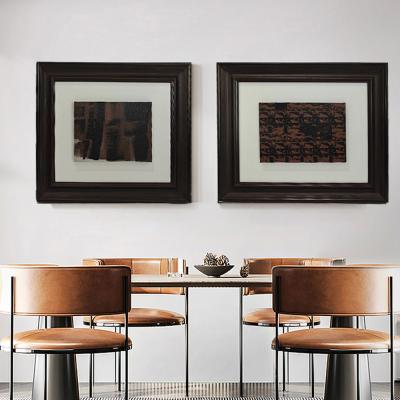 Cina Popolare dipinto a mano Decorazione murale appesa Pittura Decorazione moderna per la casa 3D rilievo Mixed Media Artwork Pittura medio olio in vendita