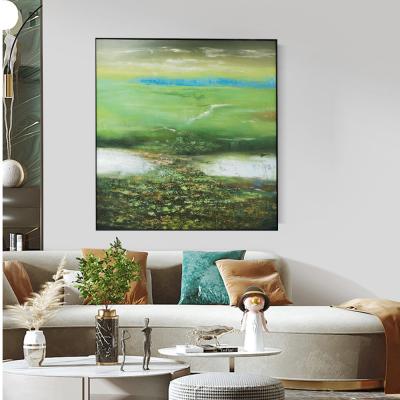 Cina Dipinto a mano Abstract Flower Oil Painting Colorato Decorazione murale Art Canvas Decorazione a mano Dipinto personalizzato Dimensioni accettate in vendita