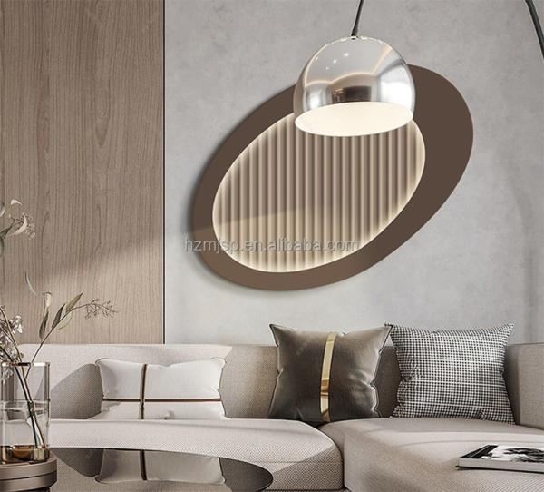 Quality Home Decor Waterproof Wooden Artwork Led Light Wall Art 3d Wood Carving Painting for sale