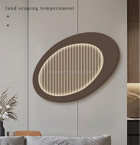 Quality Home Decor Waterproof Wooden Artwork Led Light Wall Art 3d Wood Carving Painting for sale