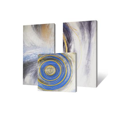 China Support Base Canvas Materials Canvas Oil and Canvas Abstract Whirlpool Oil Painting for Hanging Modern Home Decor Art for sale