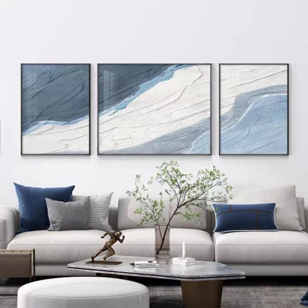 Quality Customized Home Decor Wall Art Painting Hand Painted Landscape Sunset Mountain for sale