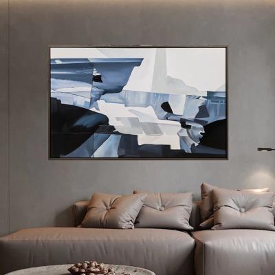 중국 전문 예술가가 수작업으로 그린 현대 추상 유화 캔버스 판매용