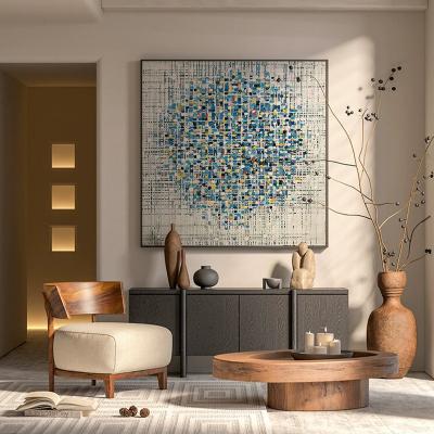 중국 추상 유화 혼합 인쇄 유화 벽 예술 — 바로 걸 수 있음 판매용