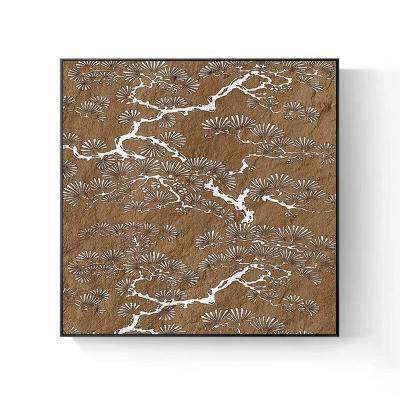 Cina Materiali ecologici Stampa astratta pittura a olio su tela in vendita