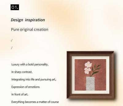 중국 집의 예술적 분위기를 향상시키세요. 사무실과 침실을 위한 다채로운 프린트 유화 판매용