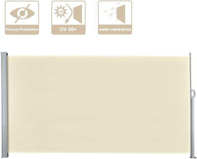 China Side Awning, Extendible 160x300cm, Beige, Privacy Screen, Made Of Polyester for sale