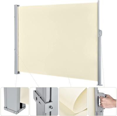 China Side Awning, Extendible 160x300cm, Beige, Privacy Screen, Made Of Polyester for sale