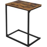 China End Table C Shaped Side Table NightStand for Couch Sofa Bed Living Room for sale
