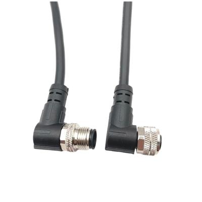 Cina Maschio impermeabile degli assemblaggi cavi M12 alla femmina con 4 il Pin 8 Pin Connector in vendita