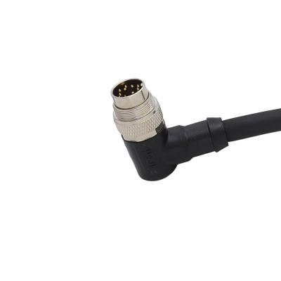 Cina Maschio industriale della copertura di PVC del grado dell'assemblaggio cavi impermeabile di Shell M5 M16 del metallo alla femmina in vendita