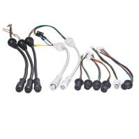 China M13 Waterproof Customized Cable Assembly Self Lock Style With Strain Relief for sale