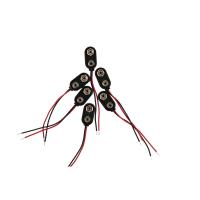 China 15cm 2 Pin Cable Wire Assemblies , SH Connector Wire Harnesses Battery Snap Clip Type for sale
