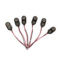 China 15cm 2 Pin Cable Wire Assemblies , SH Connector Wire Harnesses Battery Snap Clip Type for sale