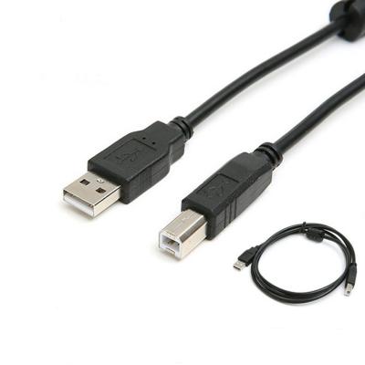 Cina Cavo ad alta velocità nero di USB, un maschio ad uno stampatore femminile Cord di 2,0 USB in vendita