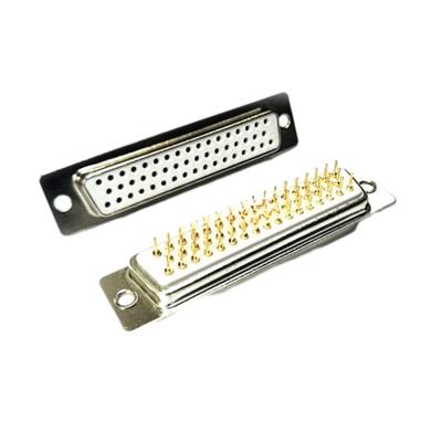China Round Contacts Printed Circuit Board Connectors , D Sub Connector 9 Pin 15 Pin 25 Pin for sale