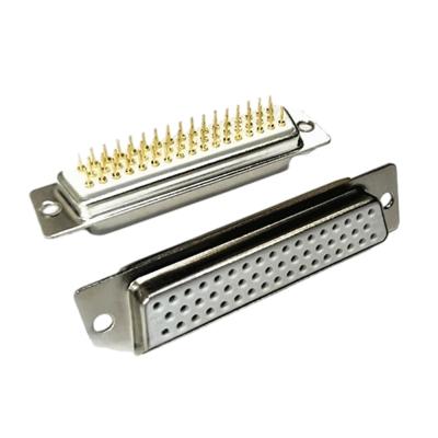 China Round Contacts Printed Circuit Board Connectors , D Sub Connector 9 Pin 15 Pin 25 Pin for sale