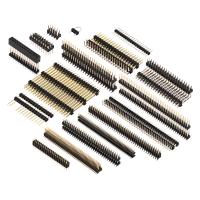 China Straight Right Angle SMT Pin Header Connector Single Dual Row Type for sale