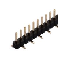 China Straight Right Angle SMT Pin Header Connector Single Dual Row Type for sale